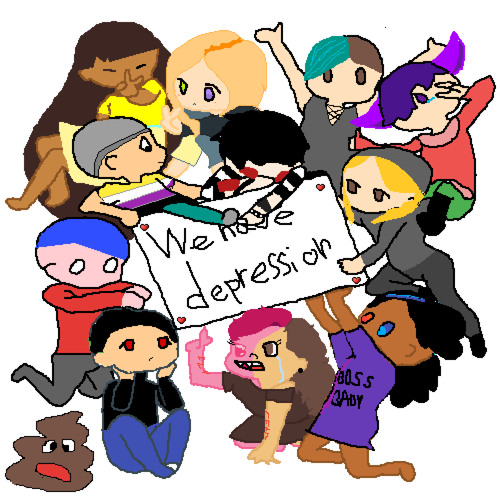 Editing add people - Free online pixel art drawing tool - Pixilart