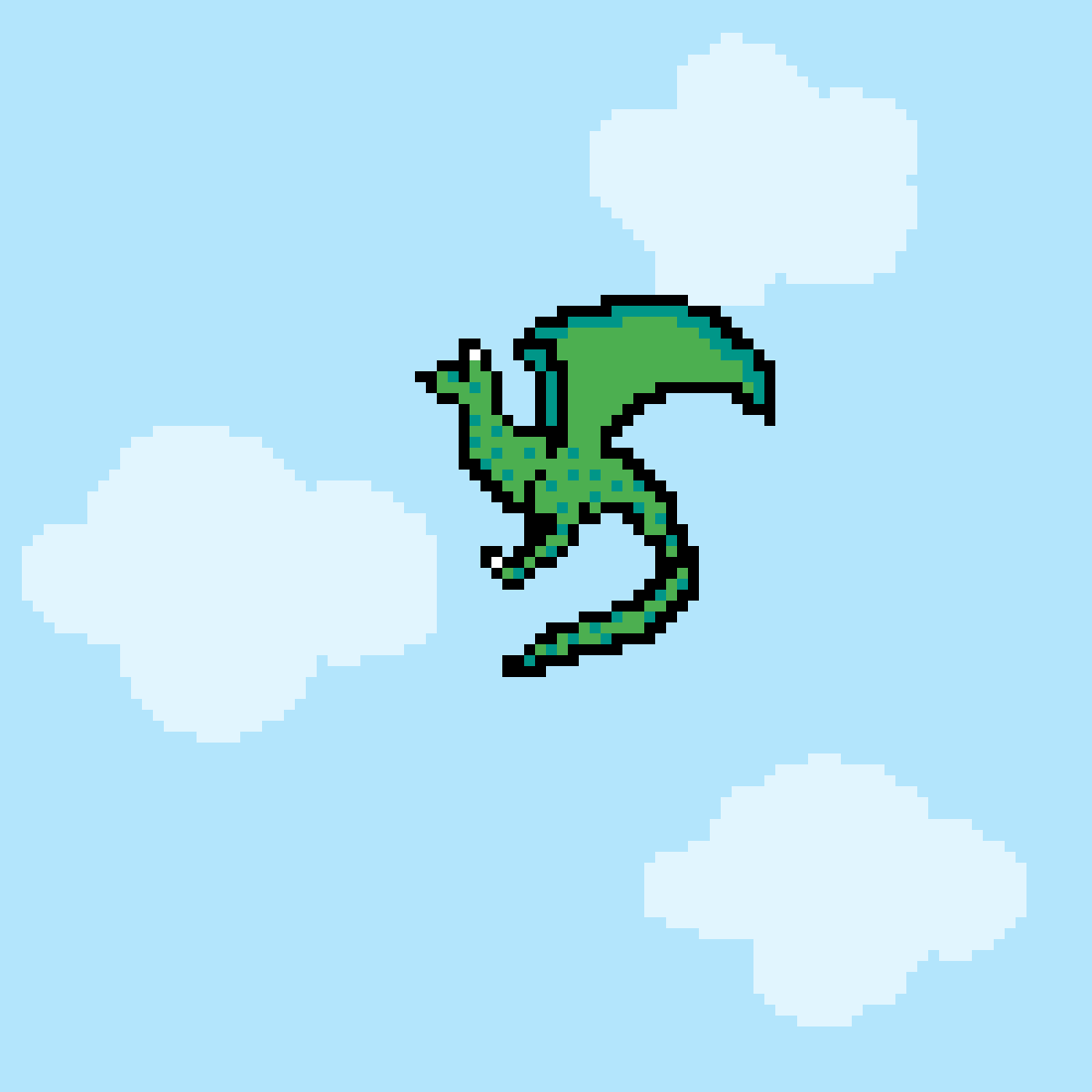Pixilart - flappy dragon by Sephy123