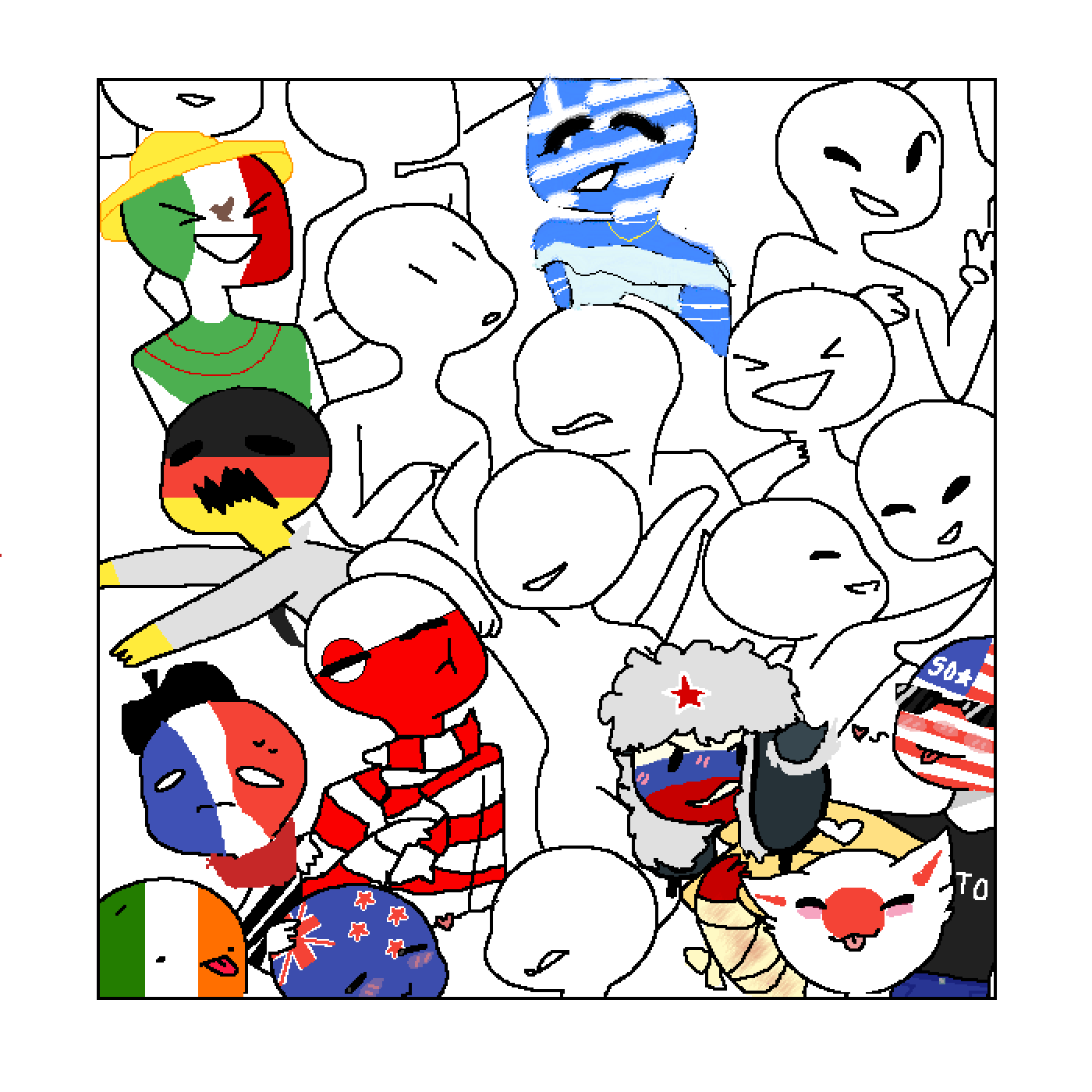Editing yay i made a country - Free online pixel art drawing tool ...