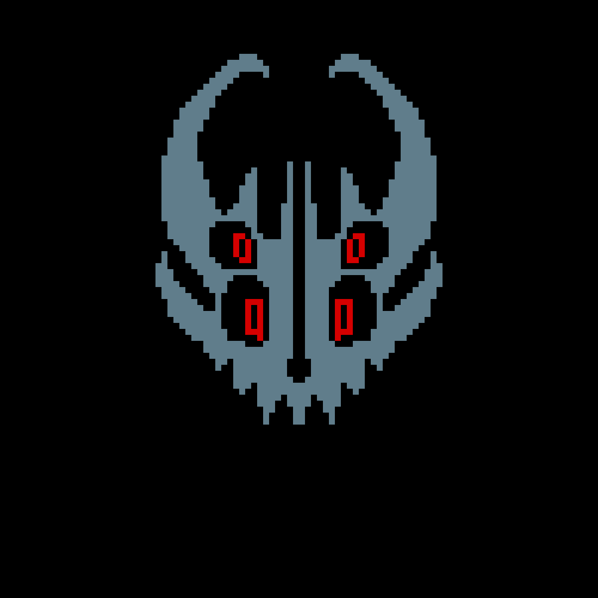 Pixilart - st underfell blaster by eggy-flare