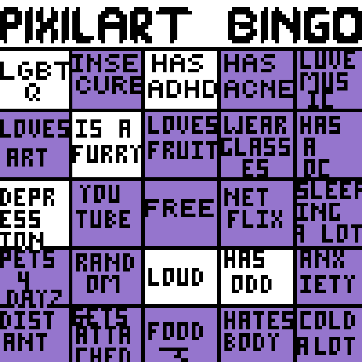 Editing BINGO BANGO BONGO - Free online pixel art drawing tool - Pixilart
