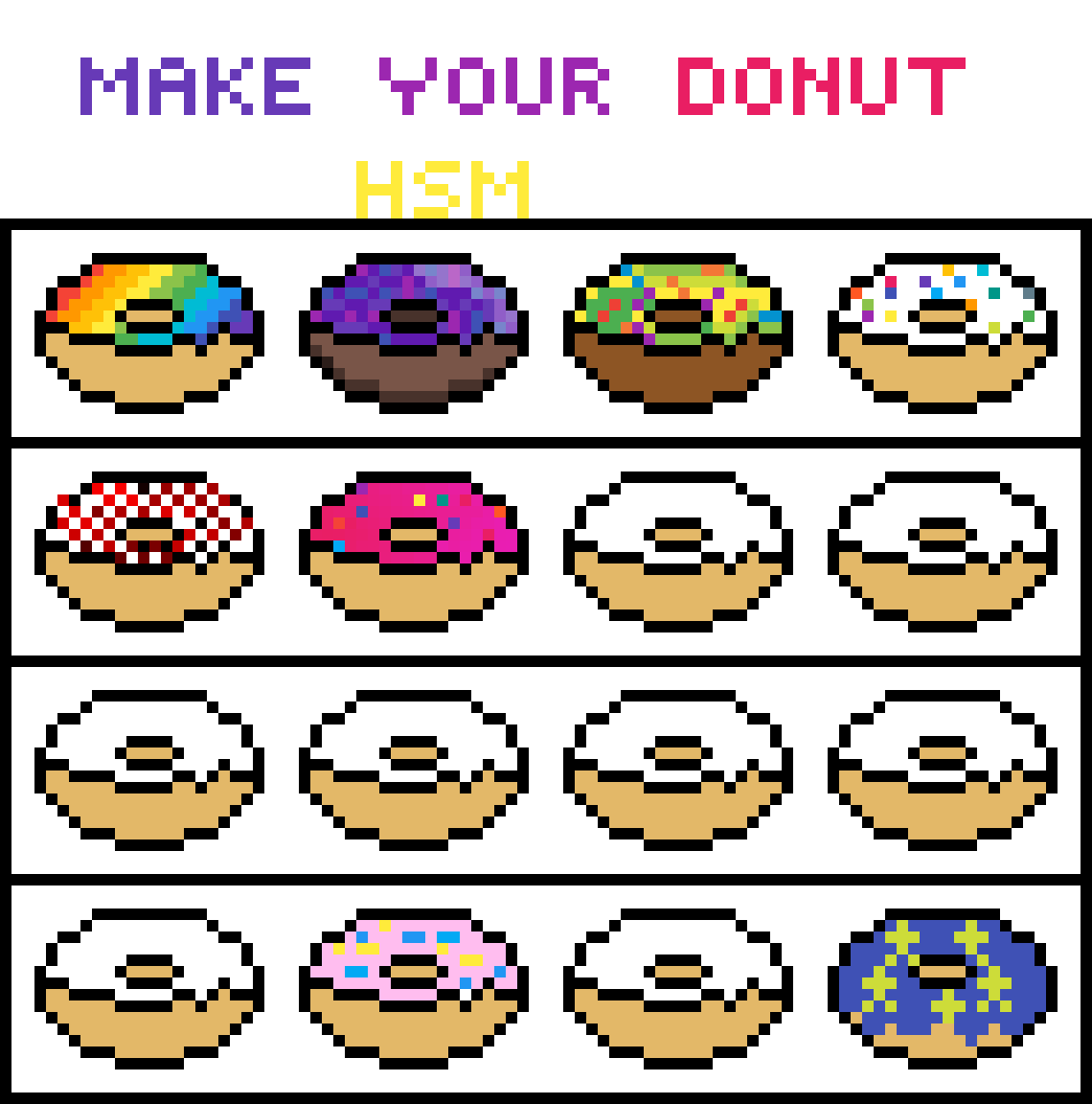 Pixilart - doughnuts by starlover2005