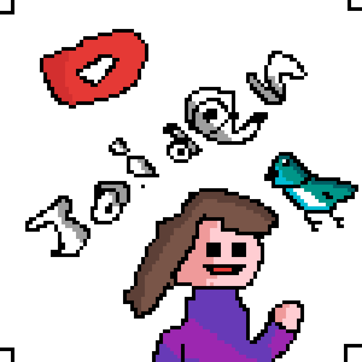 Editing Jaiden Animations - Free online pixel art drawing tool - Pixilart