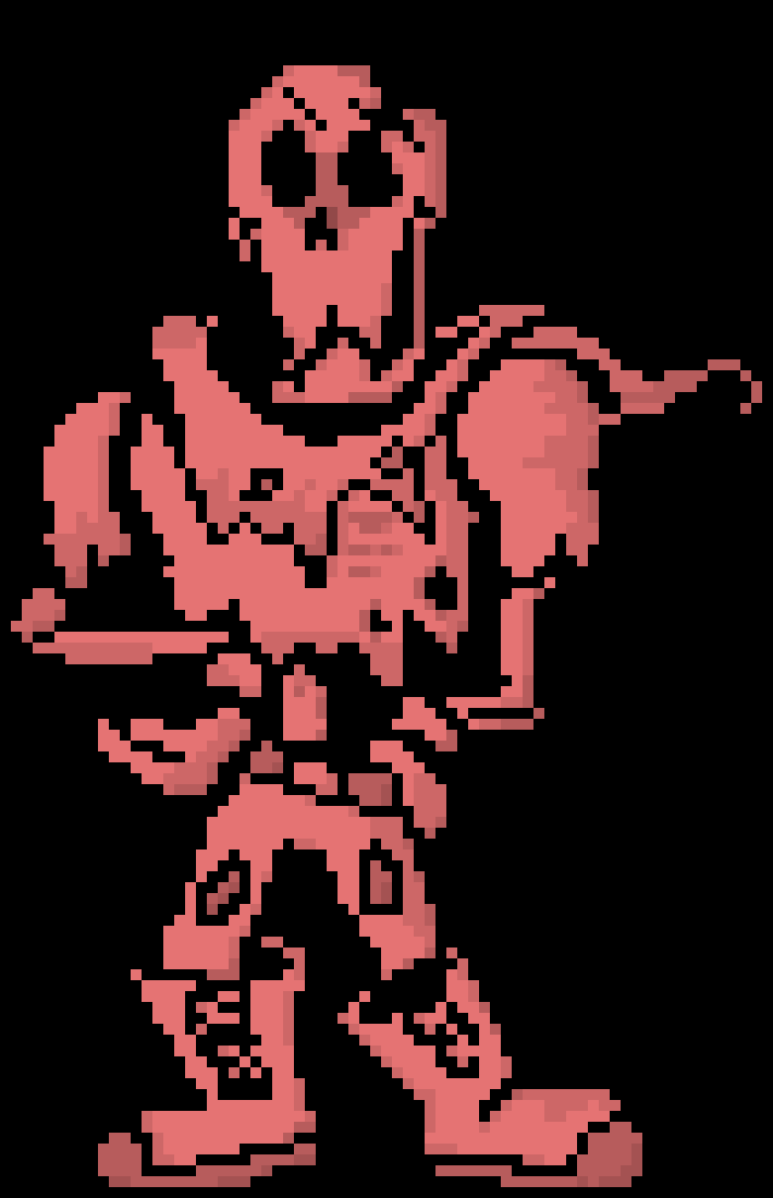 Pixilart - RS!Underfell Papyrus Sprite [Beta 0.6] by ProphetOfGaster