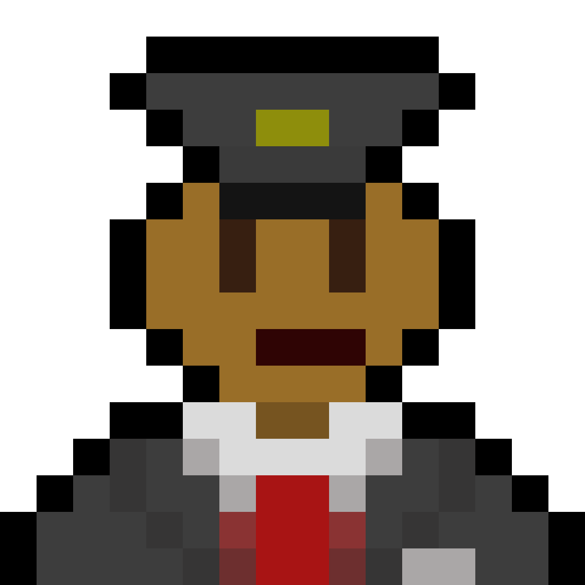 Pixilart - Occupation Ticket Inspector by APAD-CBP