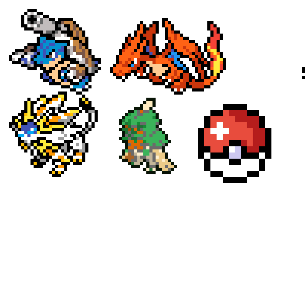 Editing Pokemon Free Online Pixel Art Drawing Tool Pixilart