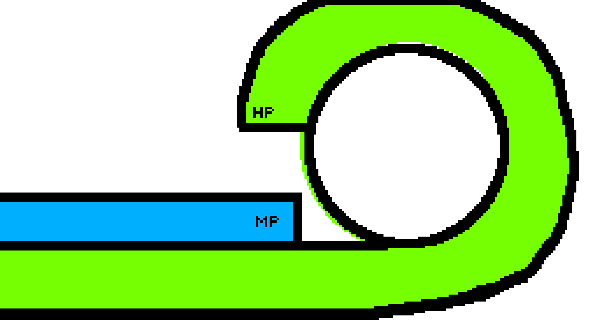 Editing health bar - Free online pixel art drawing tool - Pixilart