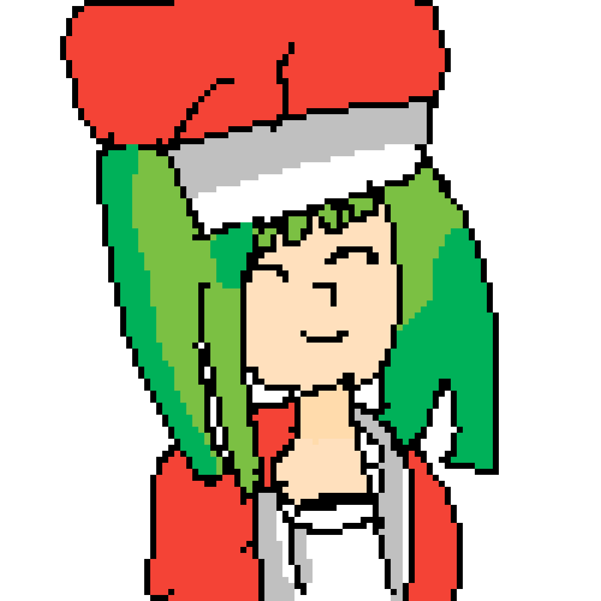 Pixilart - nadeko sengoku by Rio-ranger