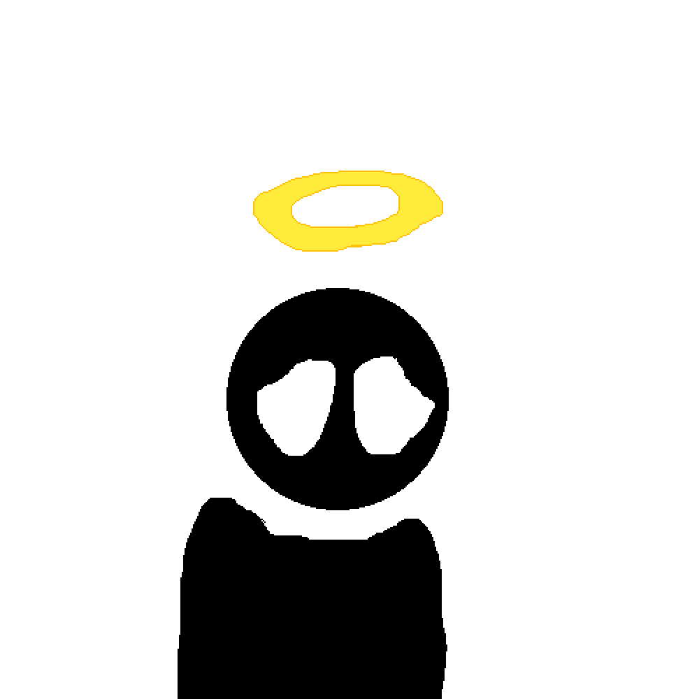 Pixilart - Shadow Angel (OC) by Gumball-Yandere