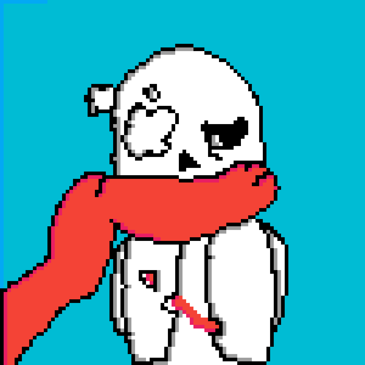Pixilart - After!Sans by twiznii