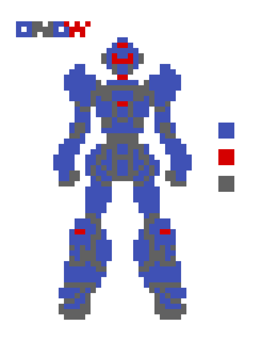 Pixilart - RX-79BD-1 Blue Destiny Unit 1 (Arena Inner Frame remake by ...