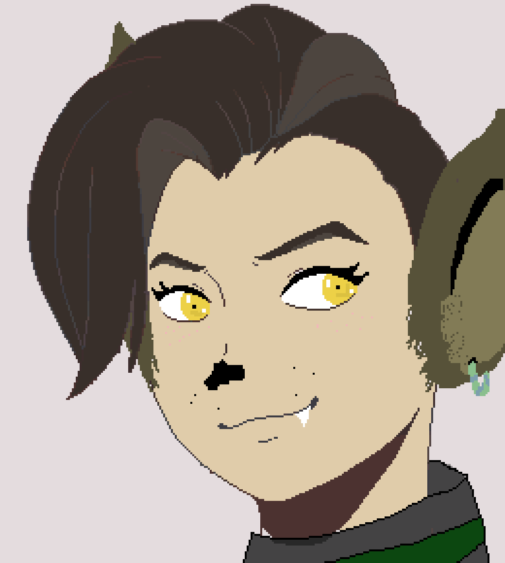 Pixilart - punk wolf human by SomethingGay