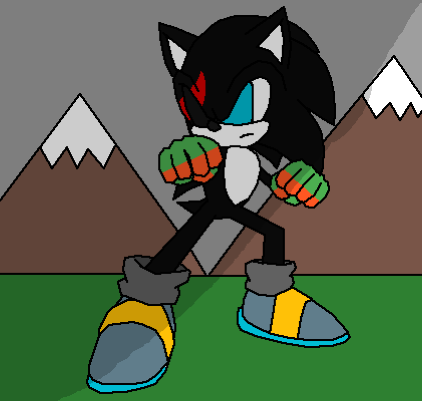 Pixilart - Saber as a sonic oc by Carnage-tooth