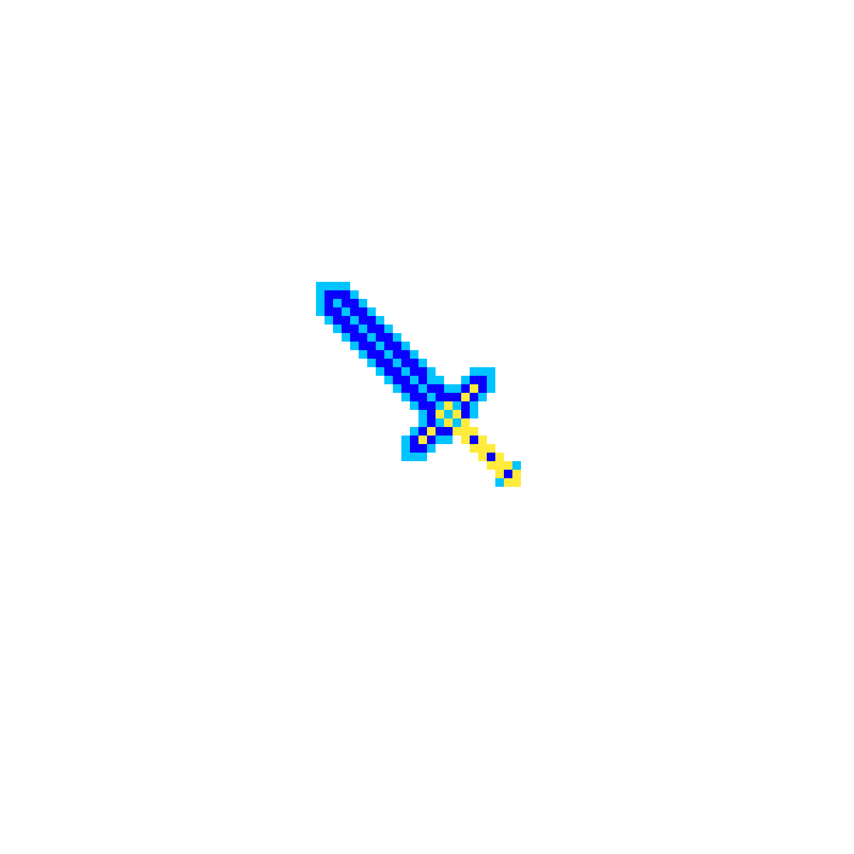 Editing ice sword - Free online pixel art drawing tool - Pixilart