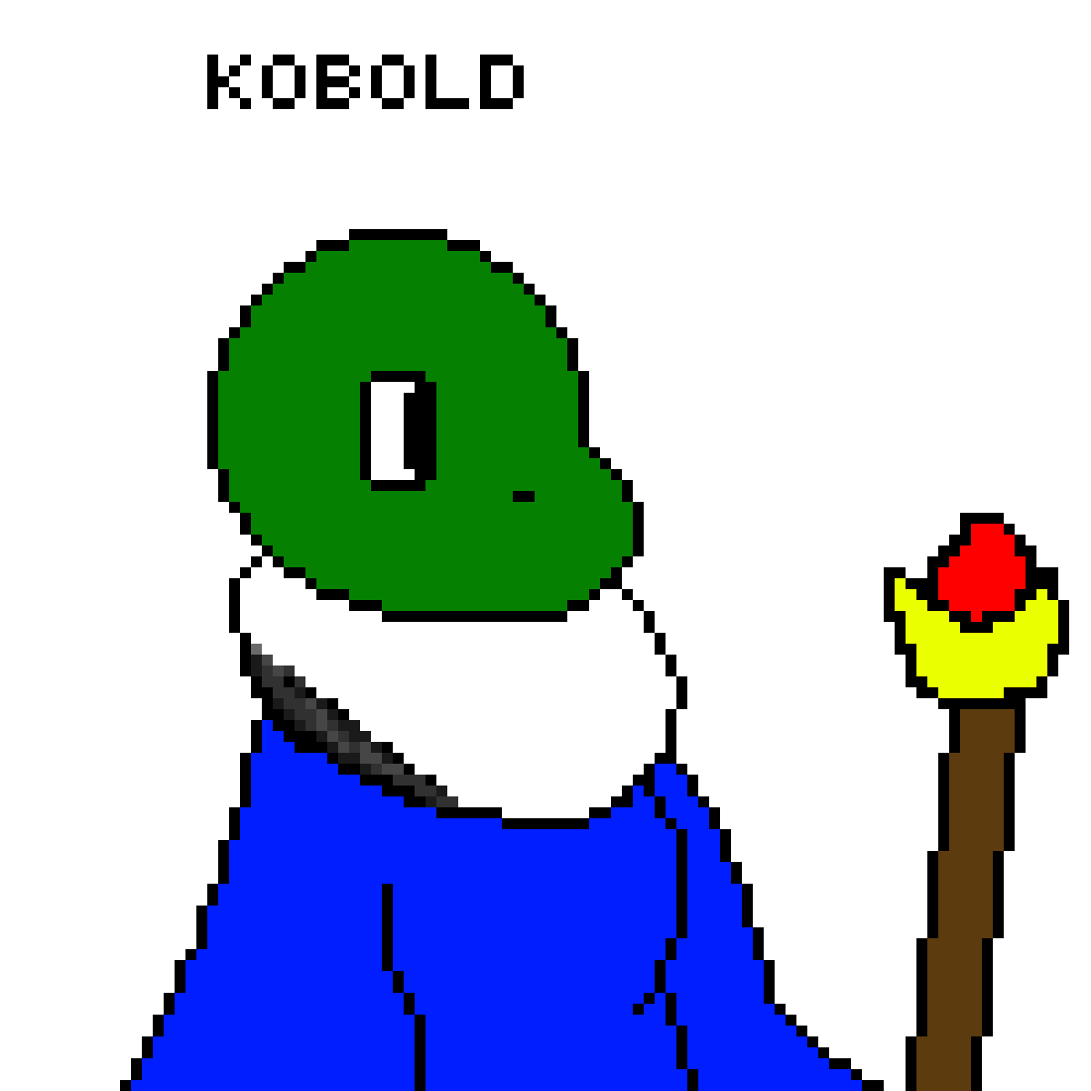 Editing kobold - Free online pixel art drawing tool - Pixilart