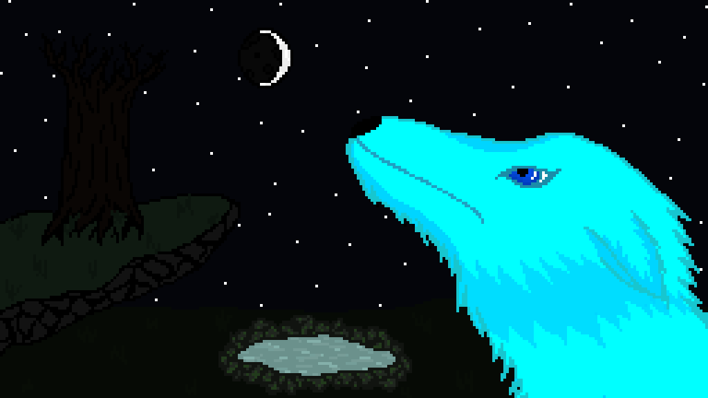Pixilart - wolf for: Frost the Wolf by ivy-dream