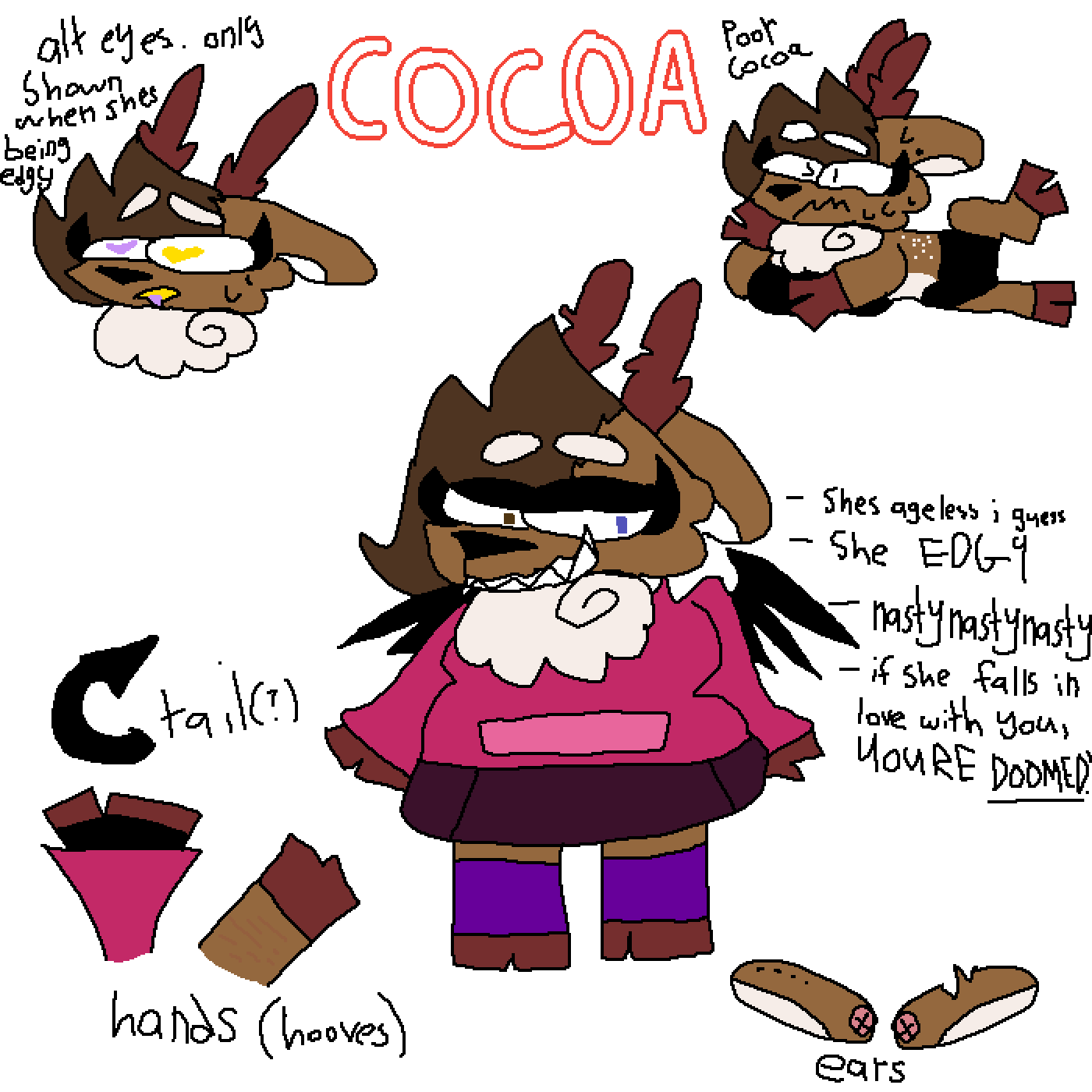 Pixilart - COCOA REF UPDATED by peanutdust