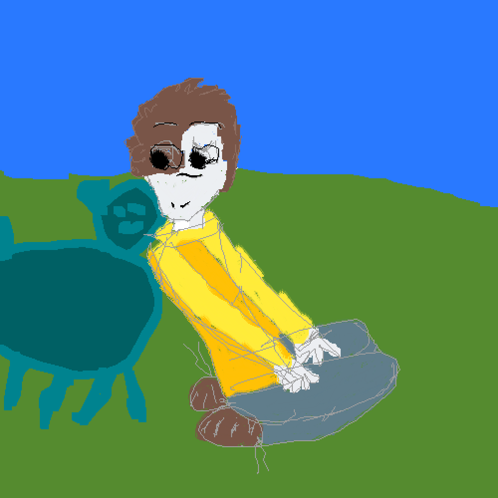 Pixilart - ghostbur and sheep by RanbooLive