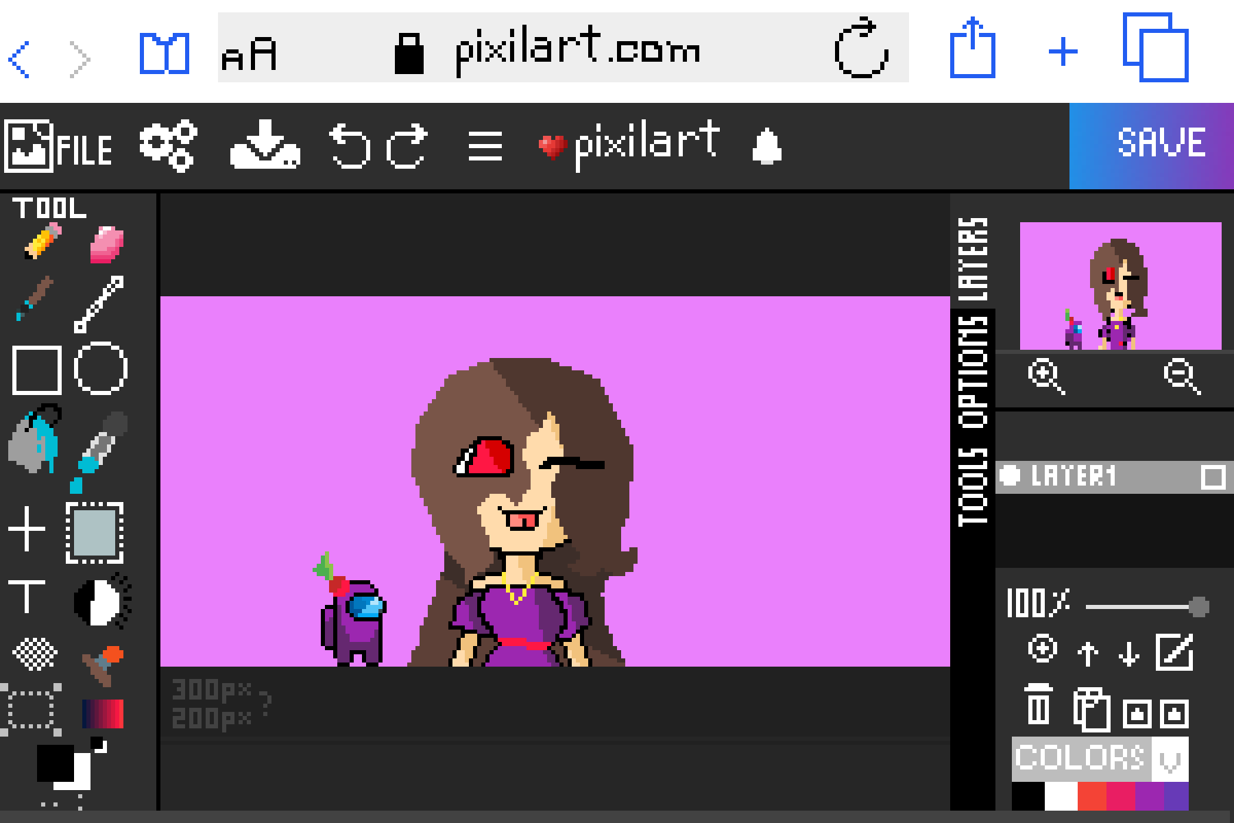 Editing pixel art com - Free online pixel art drawing tool - Pixilart
