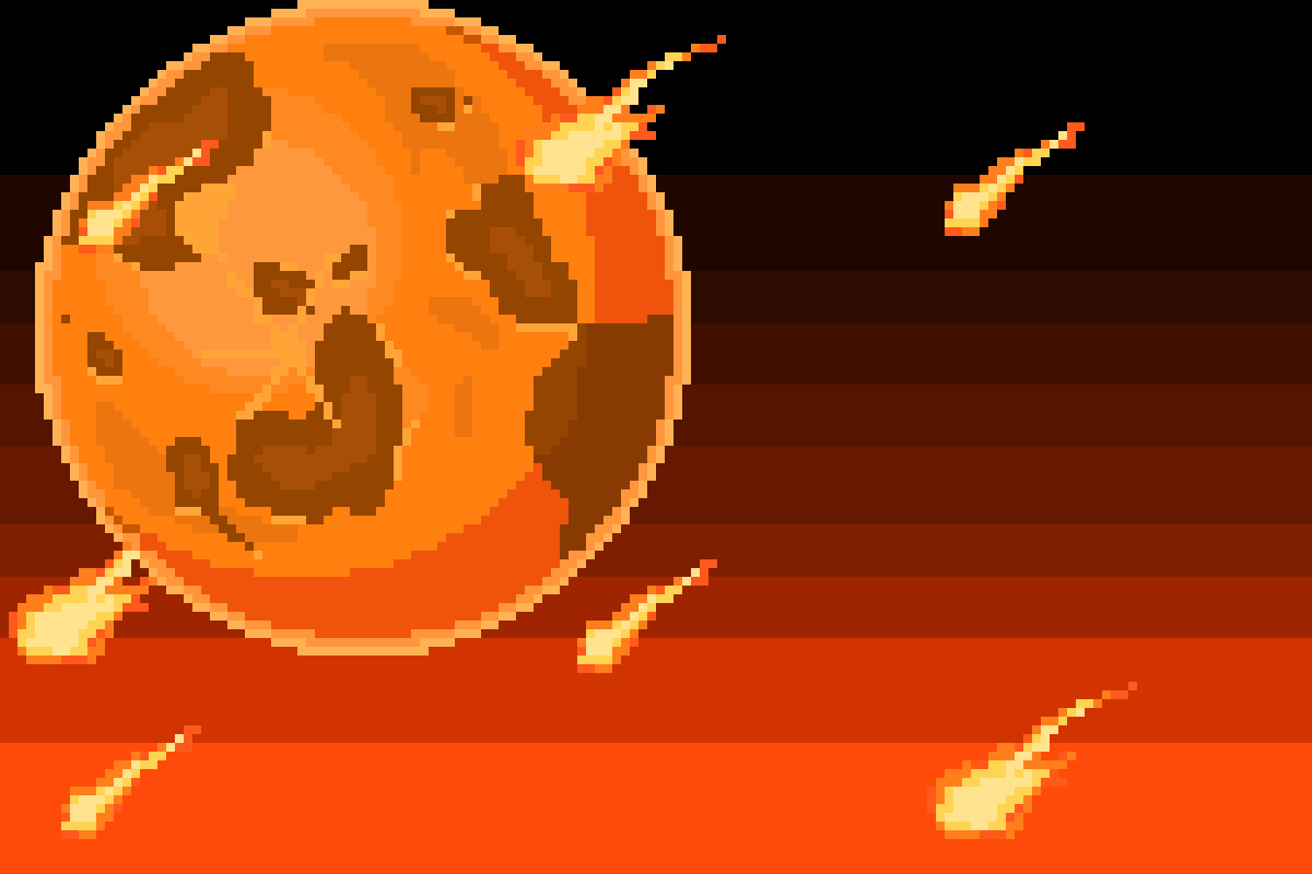 Pixilart - Terraria: Solar Pillar Background by TheDerpyPro