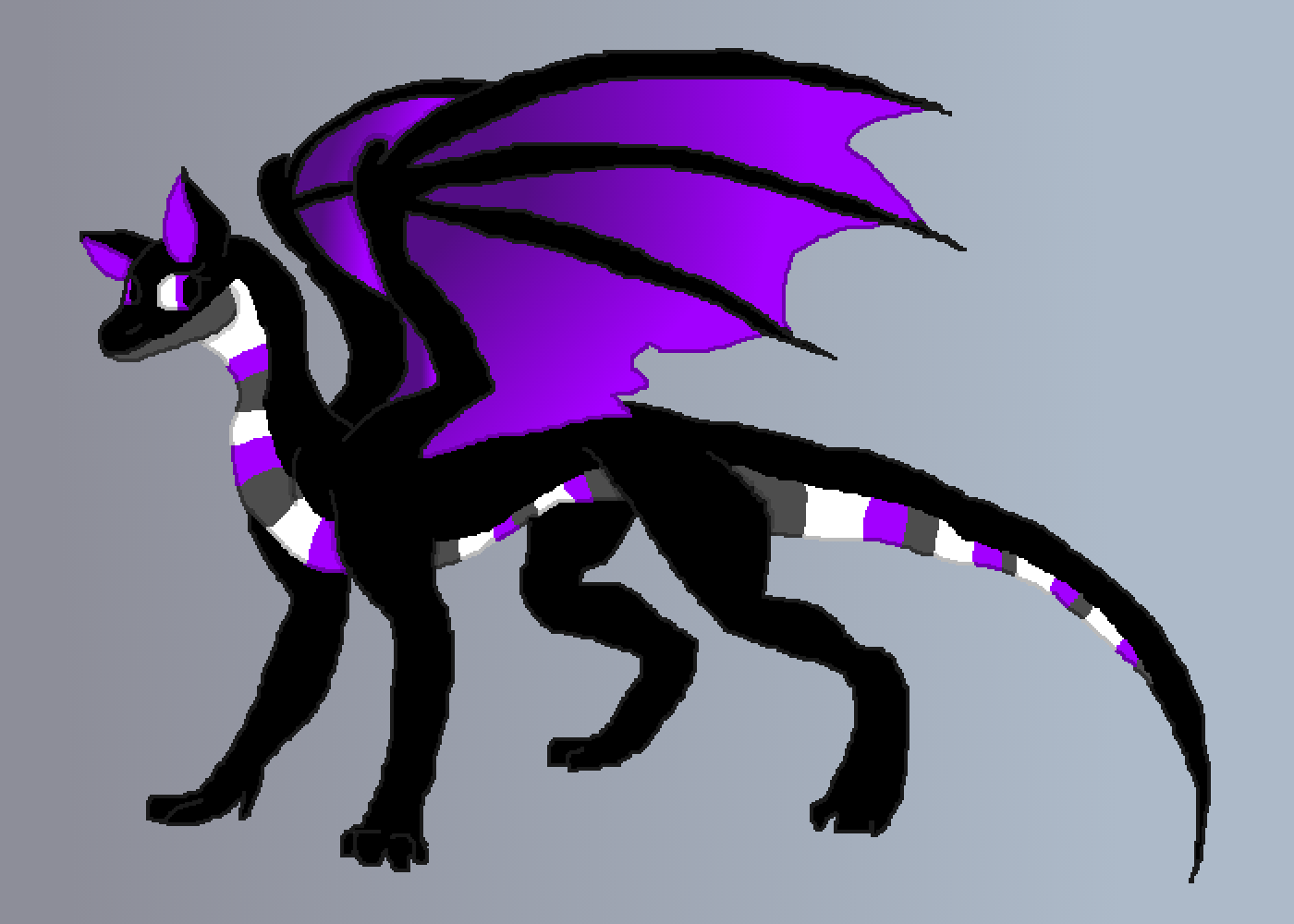 Pixilart - ace dragon by Bunnycoming4u2