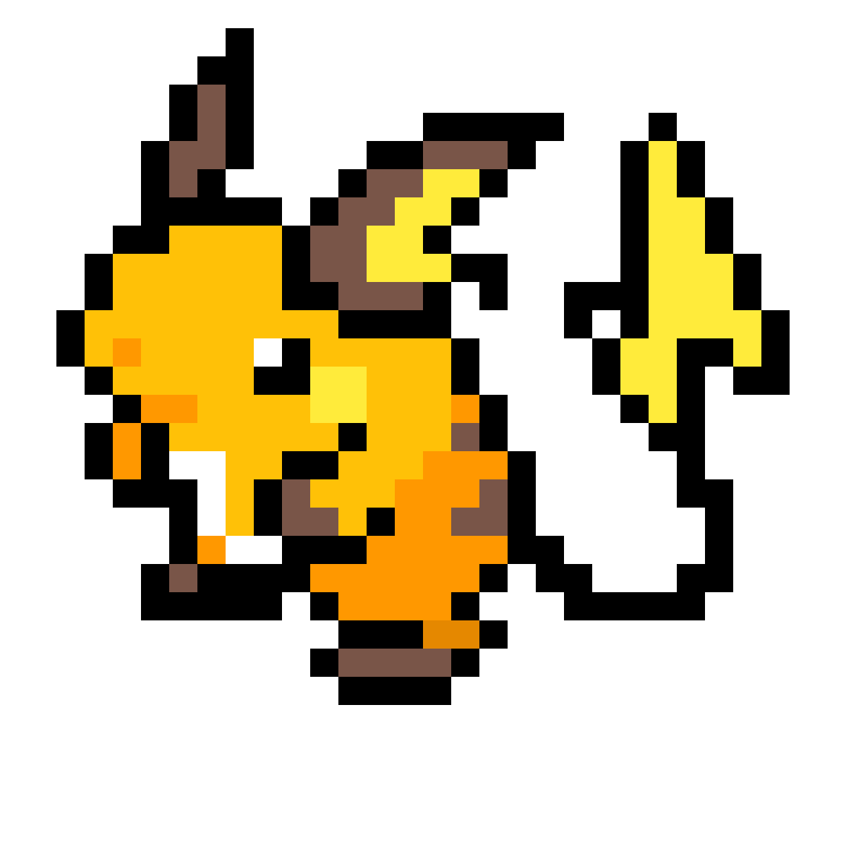 Pixilart - Raichu by PikaUser