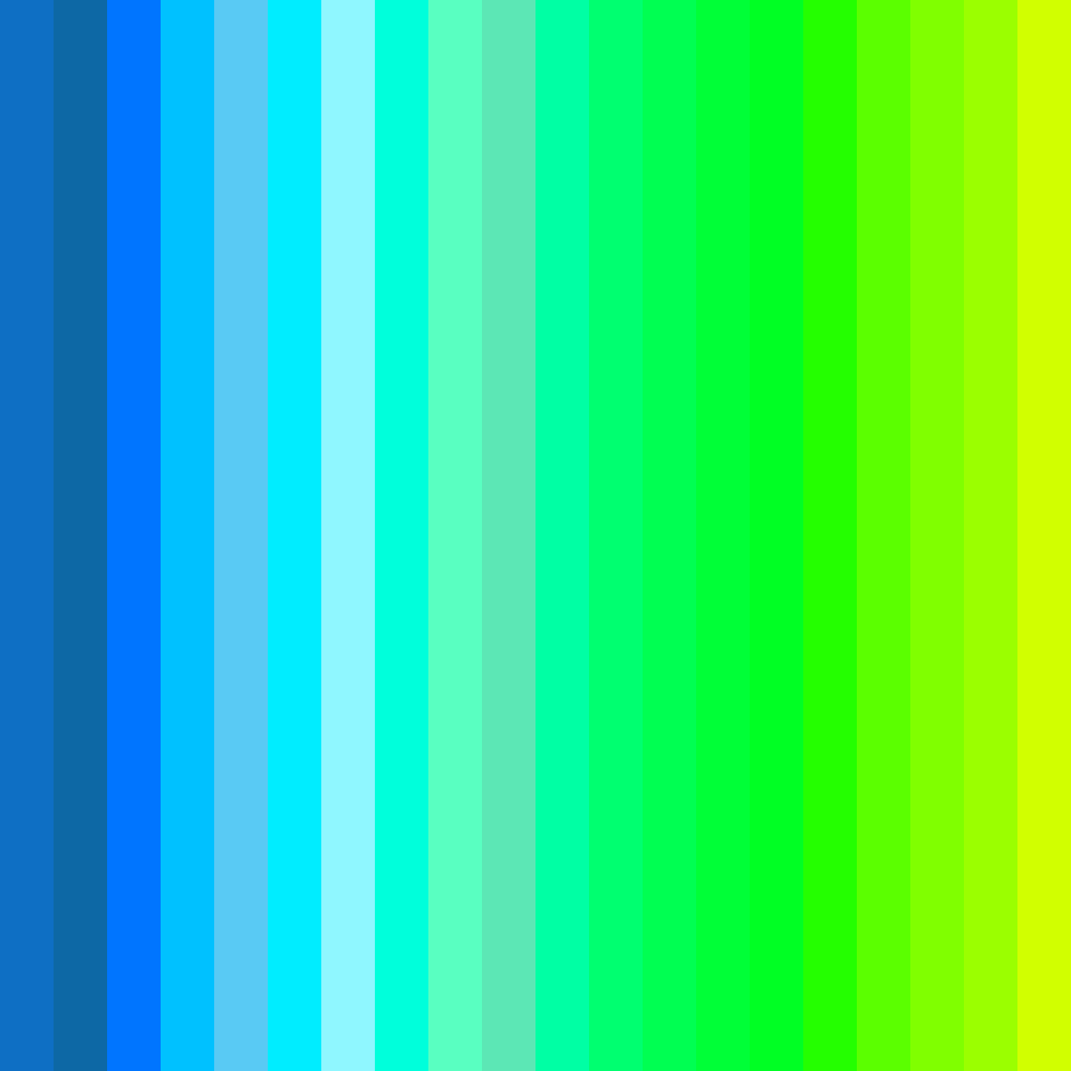 blue to green Palette - Pixilart