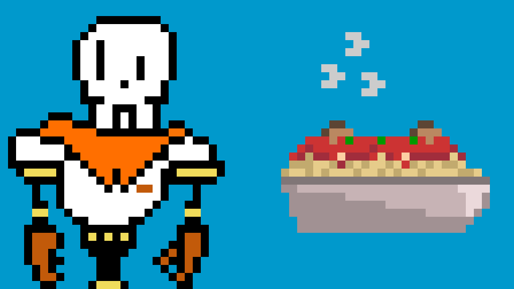 Editing Papyrus (Sprite) - Free online pixel art drawing tool - Pixilart