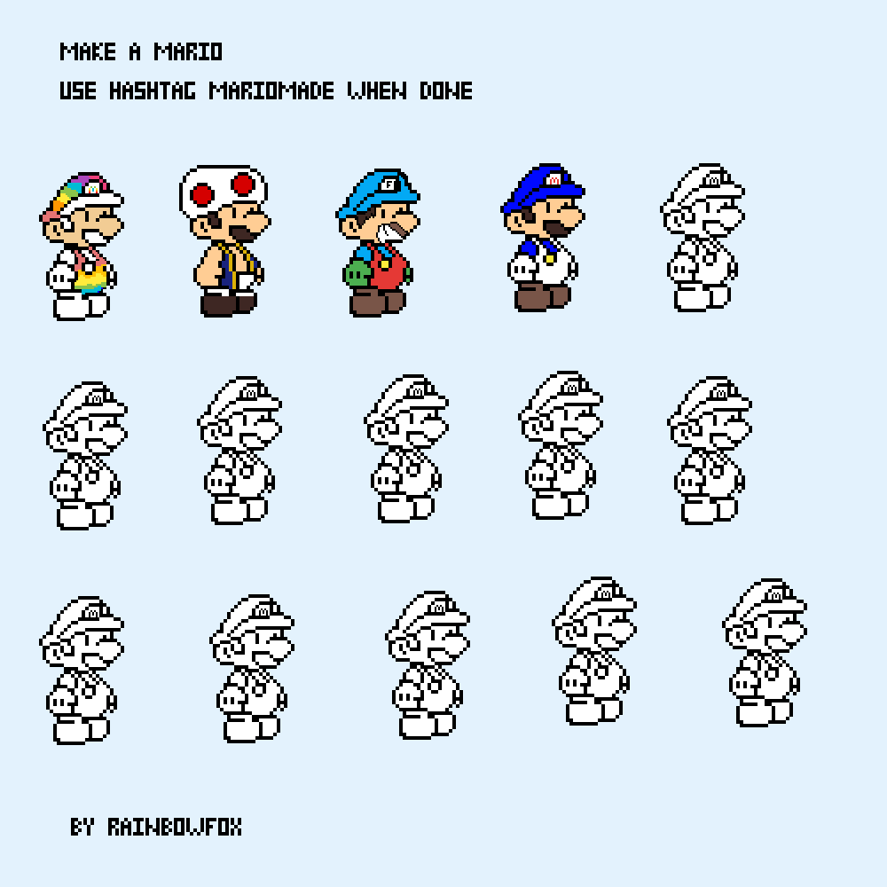 Editing SMG4 - Free online pixel art drawing tool - Pixilart