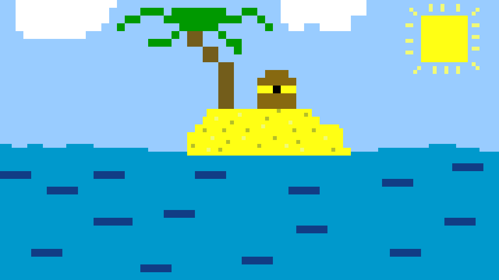Editing Treasure Island - Free online pixel art drawing tool - Pixilart