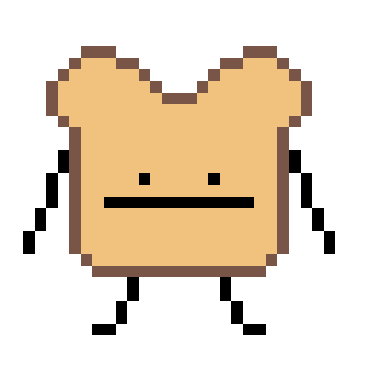 Pixilart - Toast Man by NegativeMatter