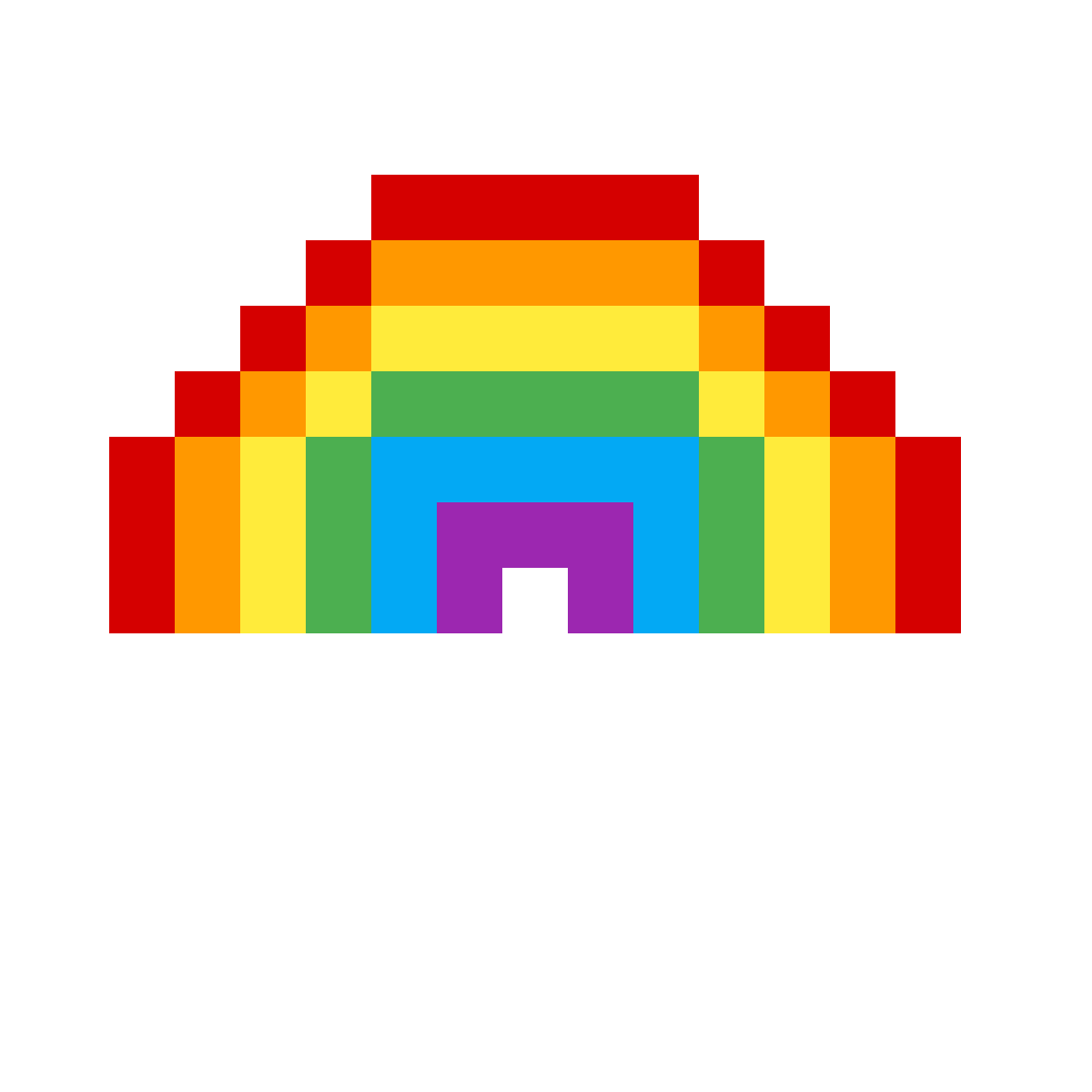 Editing Rainbow - Free online pixel art drawing tool - Pixilart