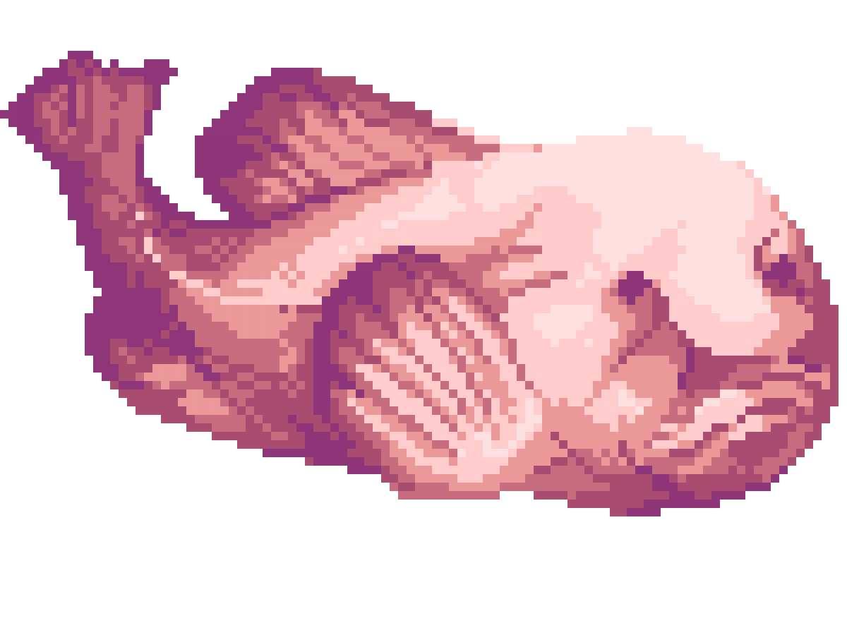 Pixilart - Blob "ur mom" fish by Veztar