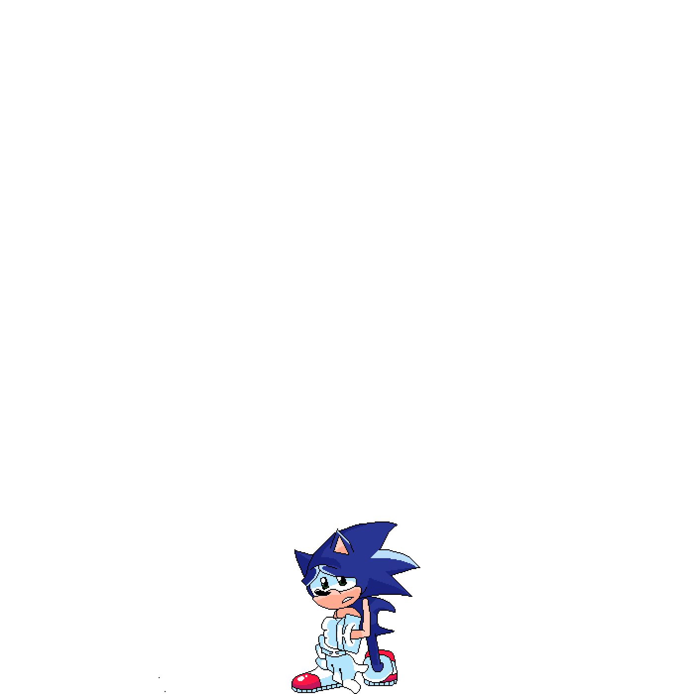 Pixilart - Sonic by Bfdi-ep-maker