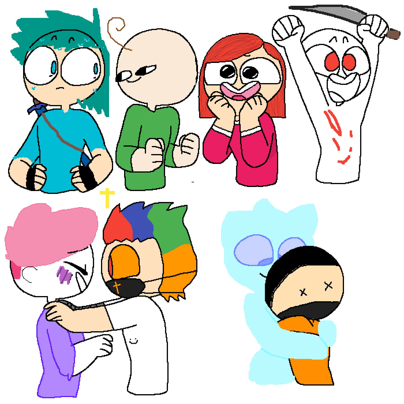 Editing Baldi....SHTAP STARING AT MEH! - Free online pixel art drawing ...