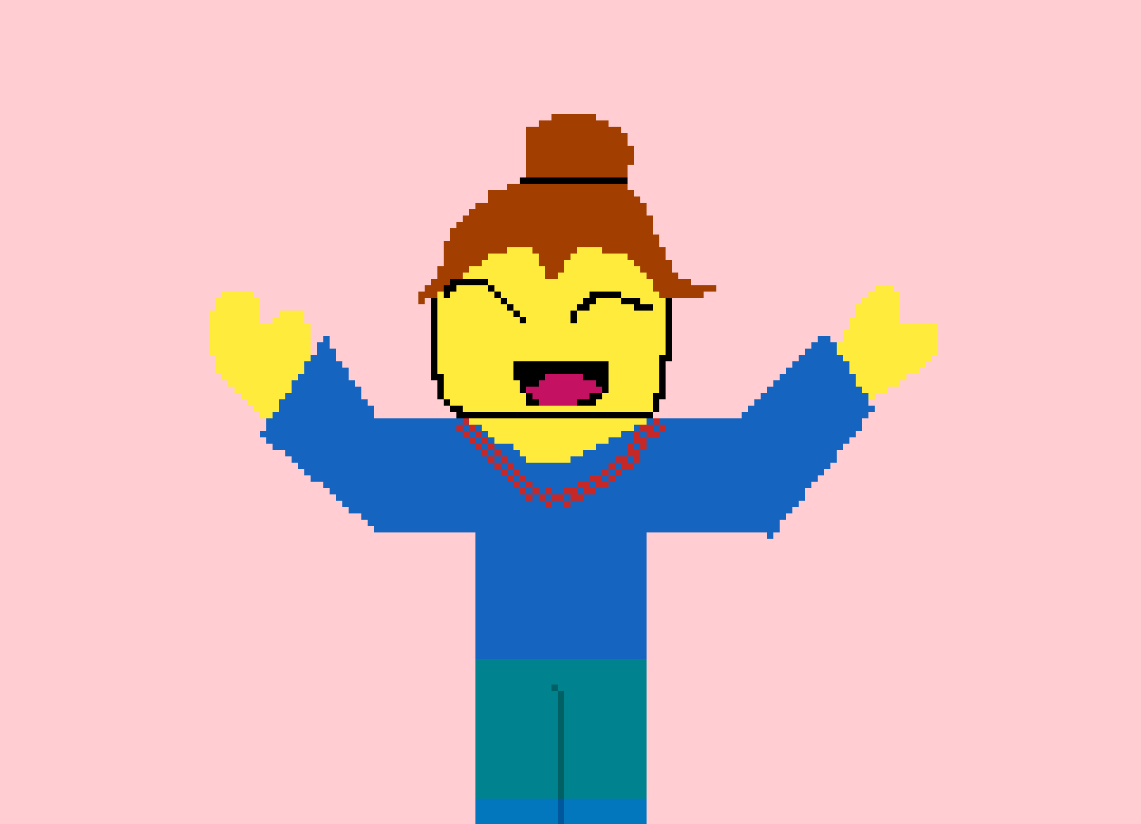 Pixilart - Roblox Girl by CrashyArt101