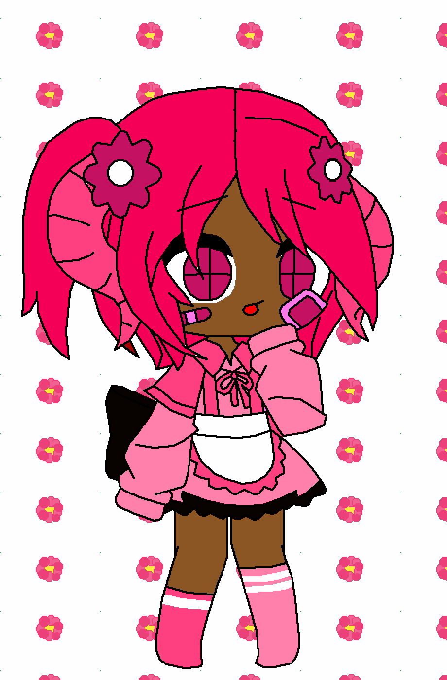 Pixilart - the valentines demon by midas-rex2