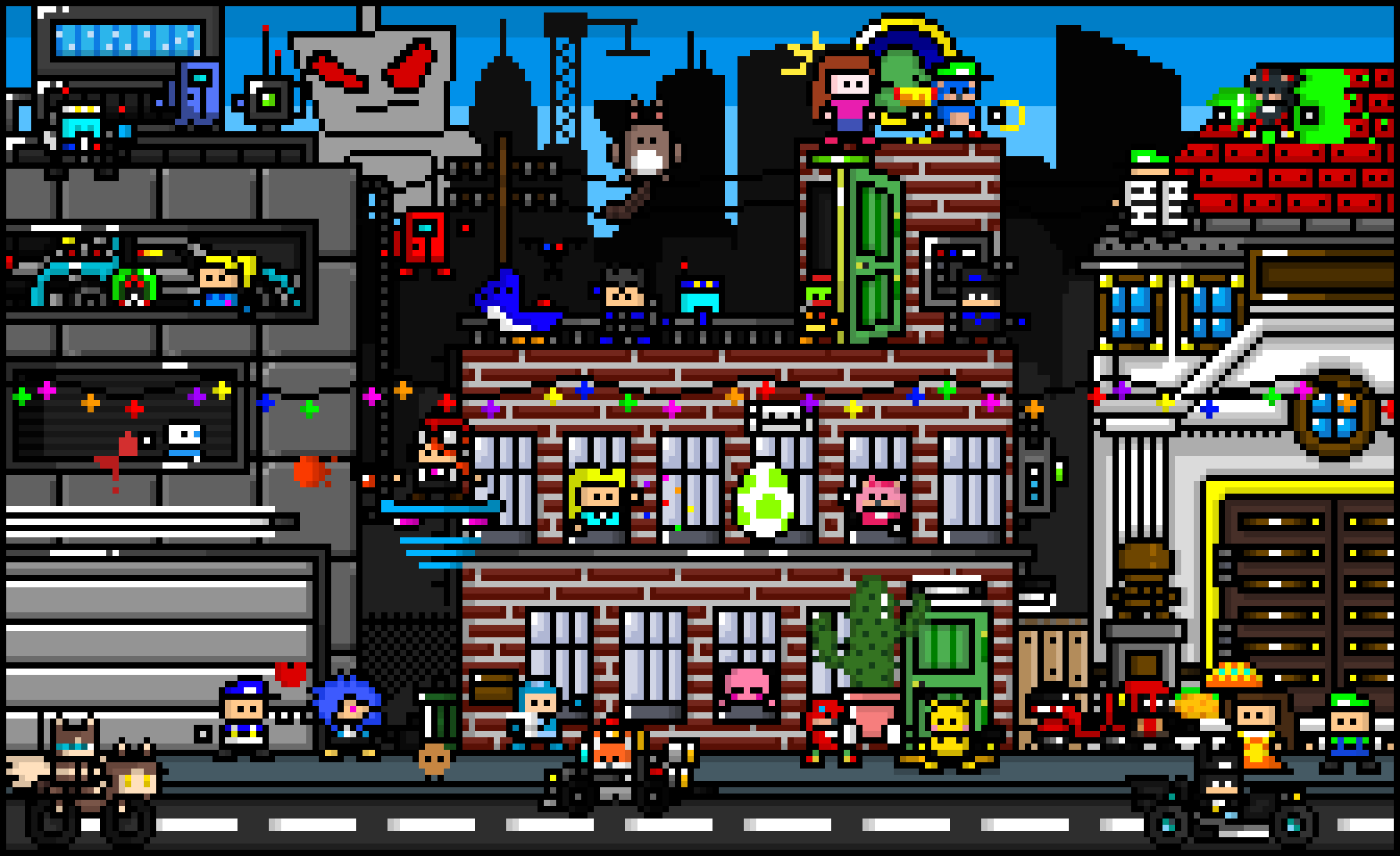 Pixilart - Mario City by LightYear39