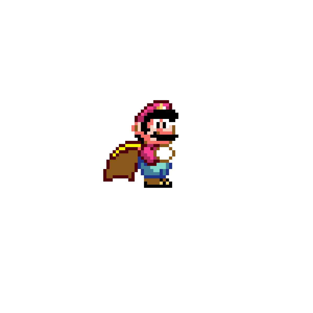 Pixilart - Mario with a cape by The-Mario-Guy