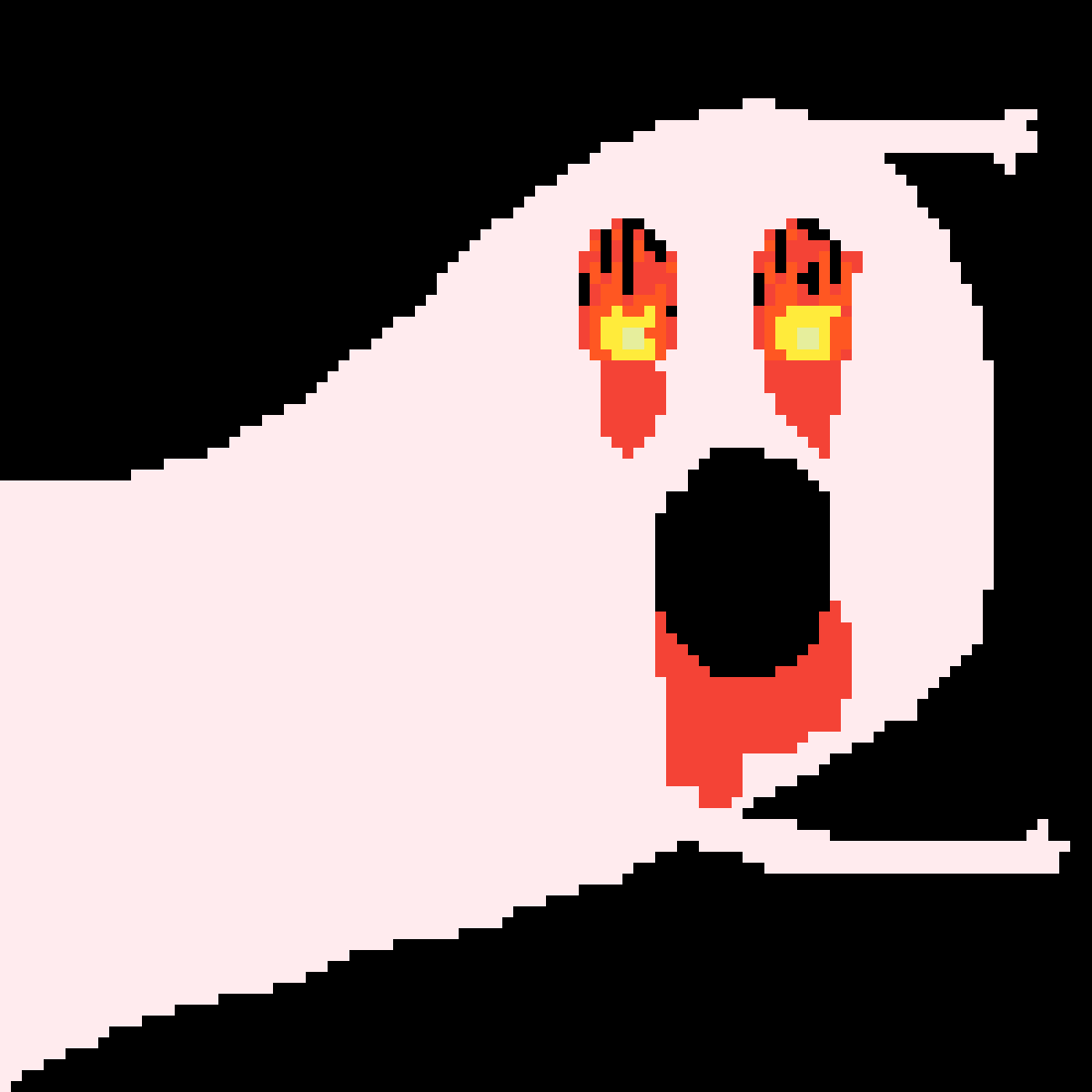 Pixilart - ANGRY GHOST by Julian-H