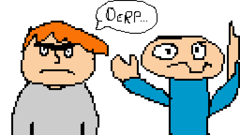 Pixilart - Derp... by sholtan