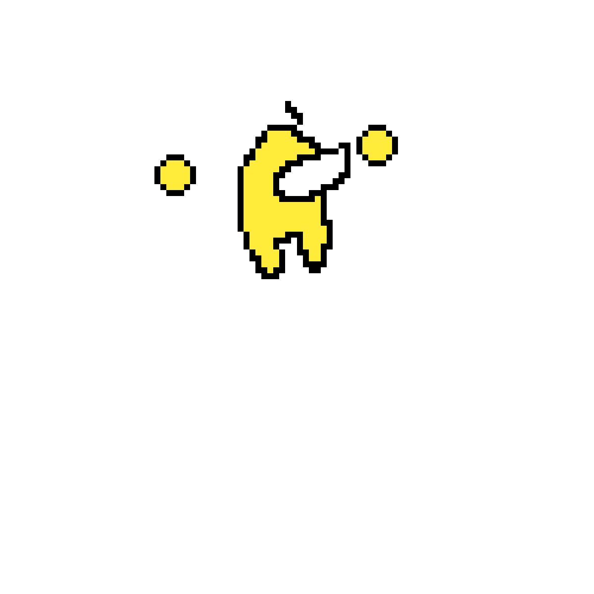 Pixilart - Among Us Arm Wave by ThatBeanieGuy