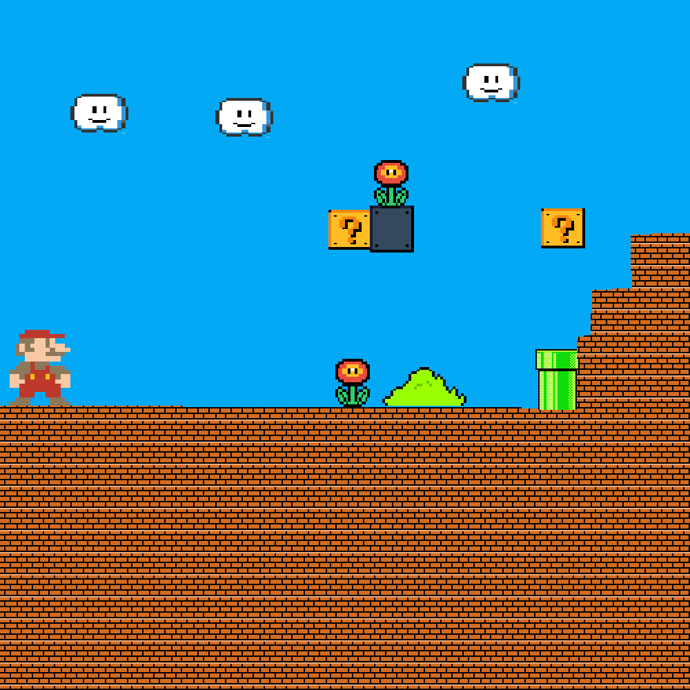 Pixilart - super mario by swap-ink-ethan