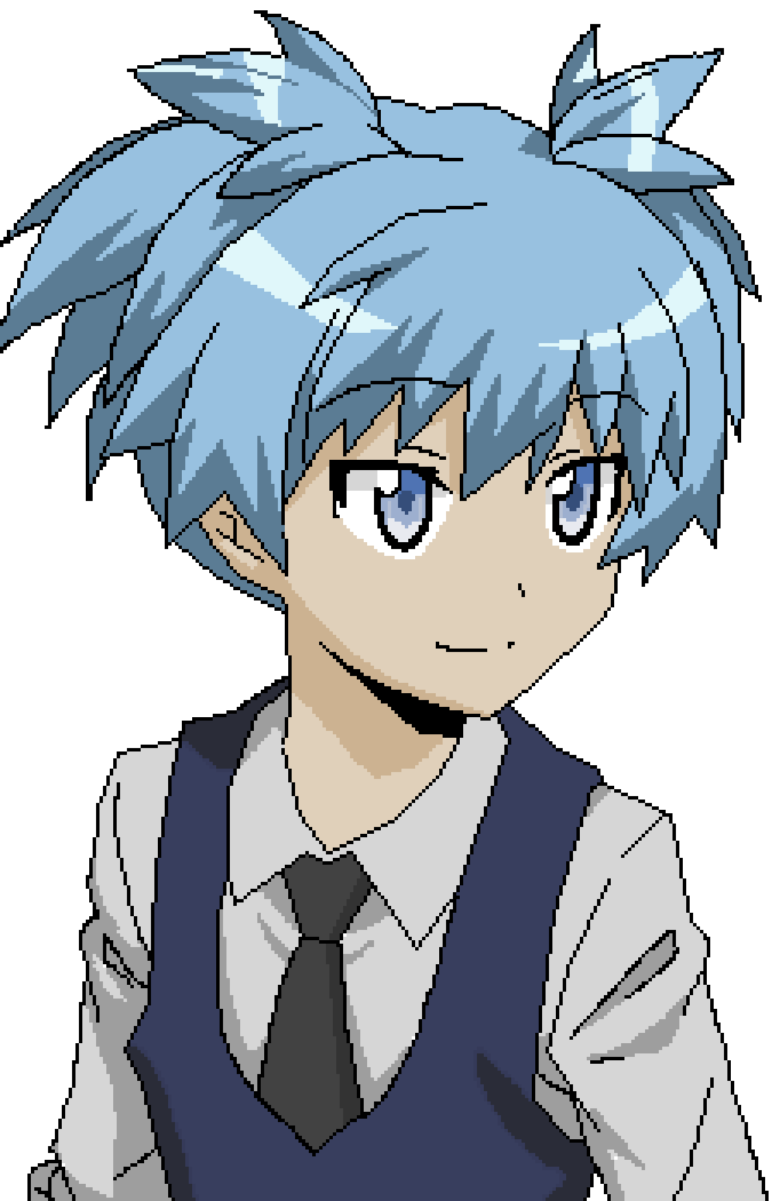 Pixilart - nagisa by solar2000