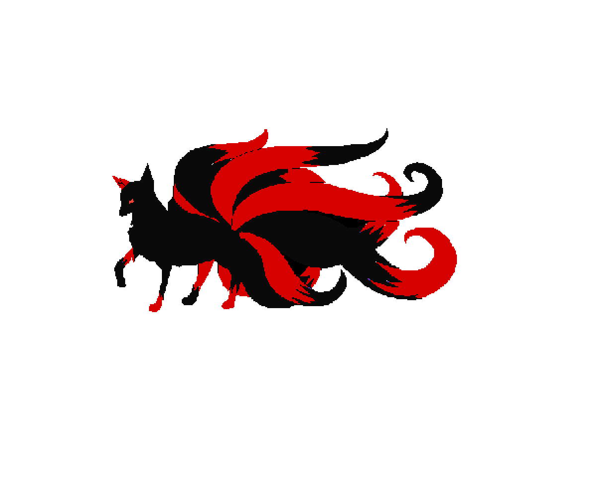 Editing nine tails - Free online pixel art drawing tool - Pixilart