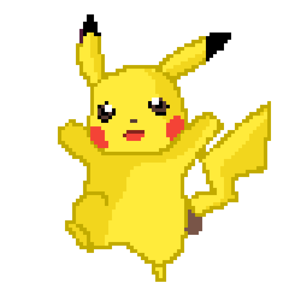 Pixilart Pikachu 80 X 80 By NeoVortex Pixilart Pikachu 80 X 80 By NeoVortex