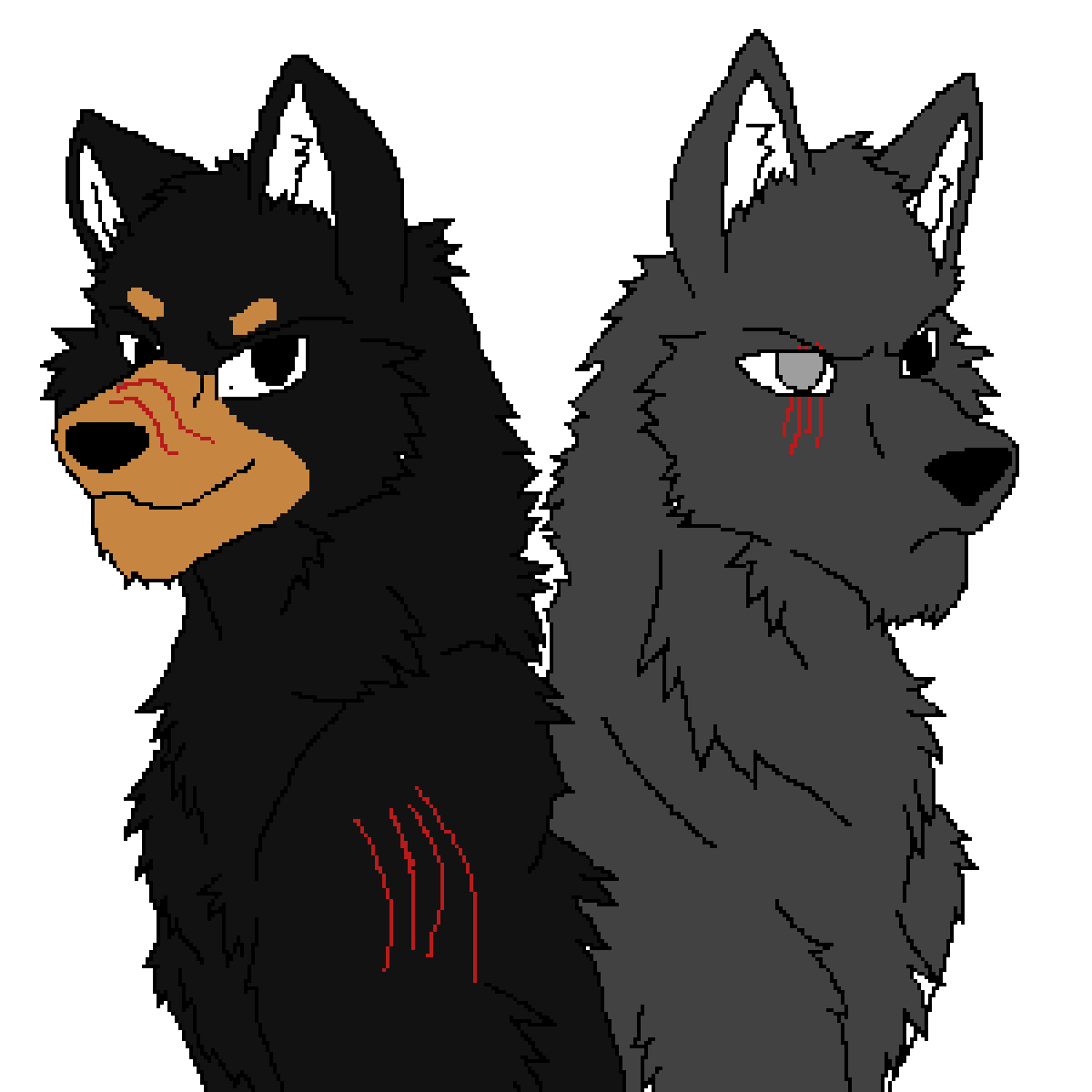 Pixilart - raven and arrow by Annieisbacc