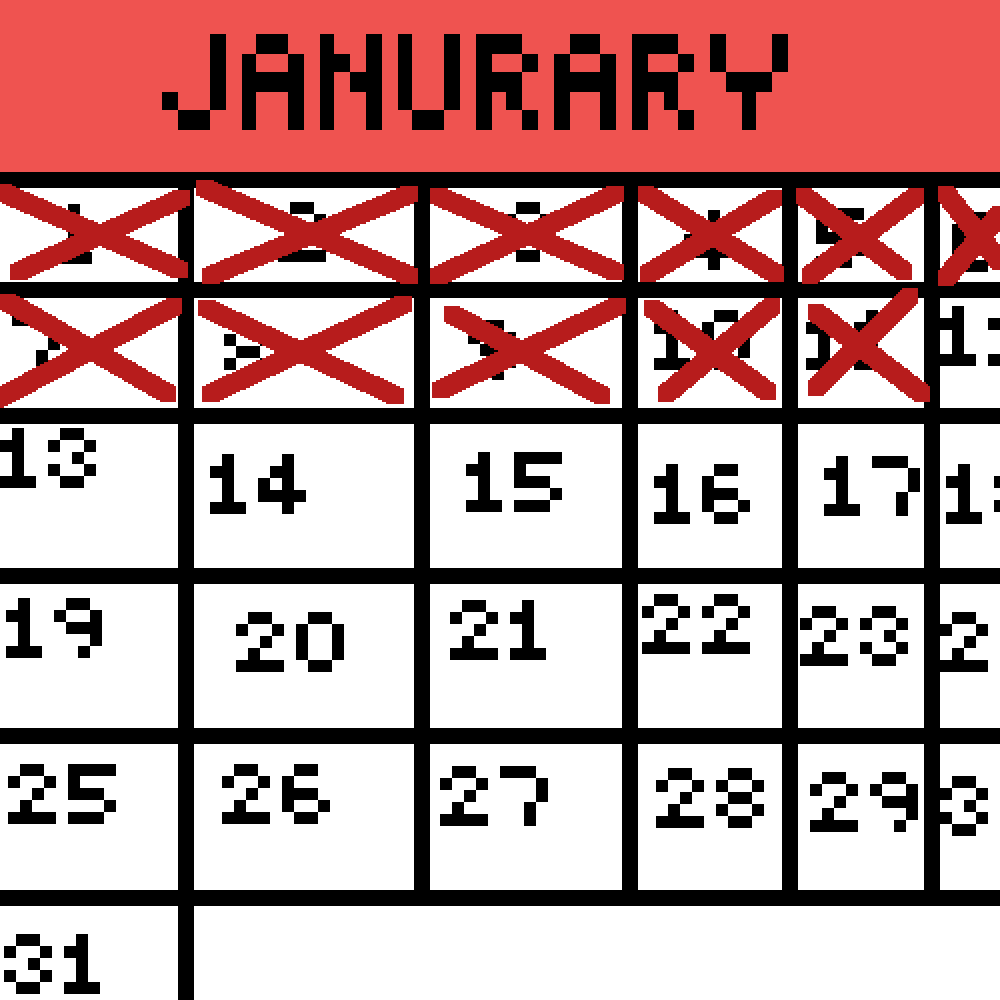 Pixilart - Calander GIF by ZaysTheFarmer