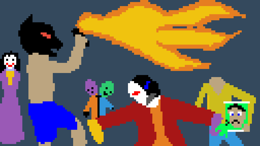 Pixilart - welcome to the freak show by goober