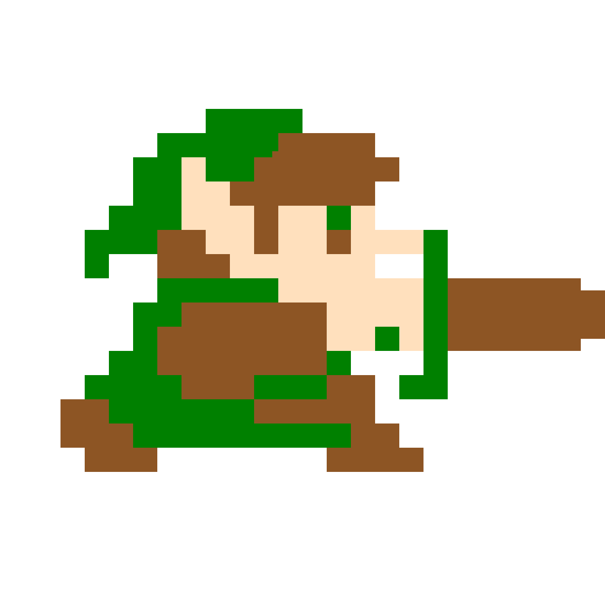 Pixilart - Link (legend of Zelda) by NinjiNasir